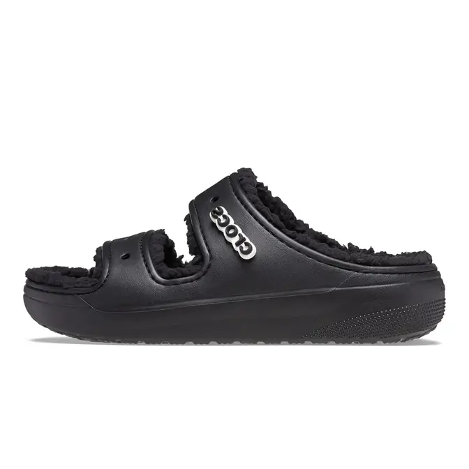 Crocs Classic Cozzzy Sandal Black | Where To Buy | 207446-060 | The ...