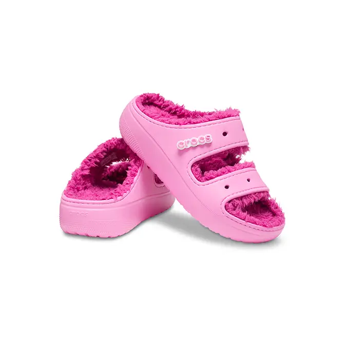 Crocs Classic Cozzzy Sandal Pink | Where To Buy | 207446-6SW | The Sole ...