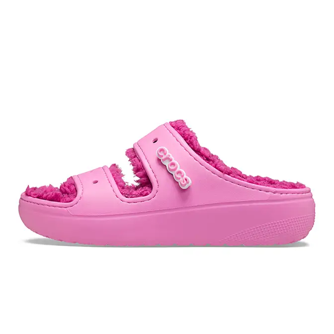 Crocs Classic Cozzzy Sandal Pink | Where To Buy | 207446-6SW | The Sole ...