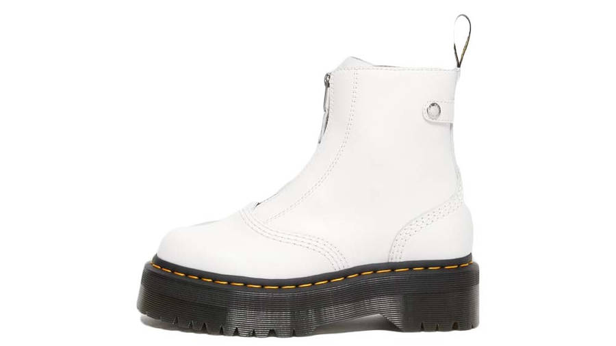 Dr. Martens Jetta Zip Front Boot White | Where To Buy | 4780910000 ...