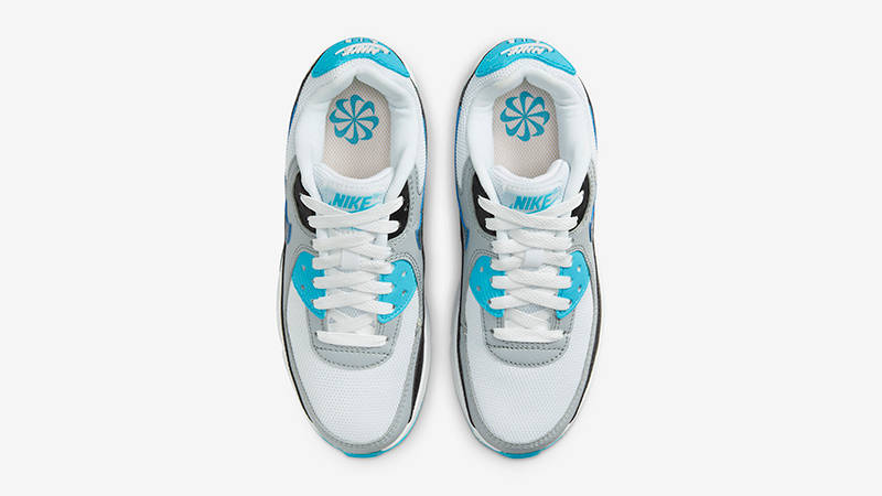 Nike Air Max 90 GS Laser Blue Metallic | Where To Buy | FD0678-100