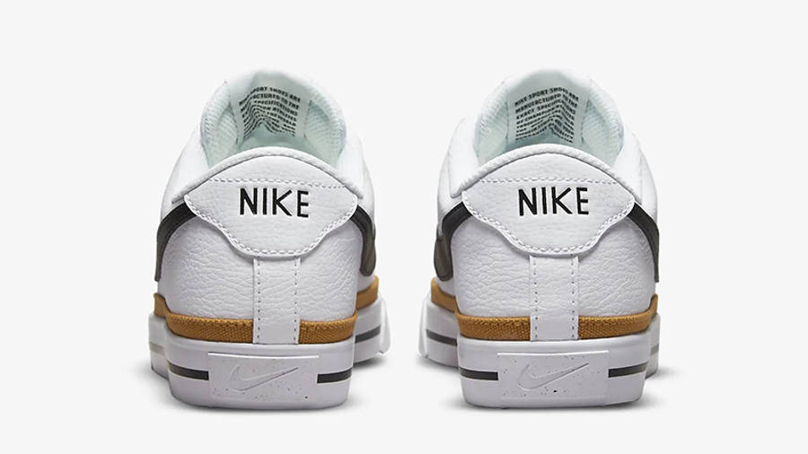 Nike Court Legacy Next Nature White Orange Black | Where To Buy ...