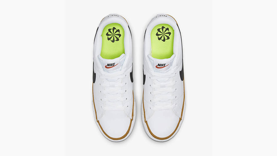 Nike Court Legacy Next Nature White Orange Black | Where To Buy ...