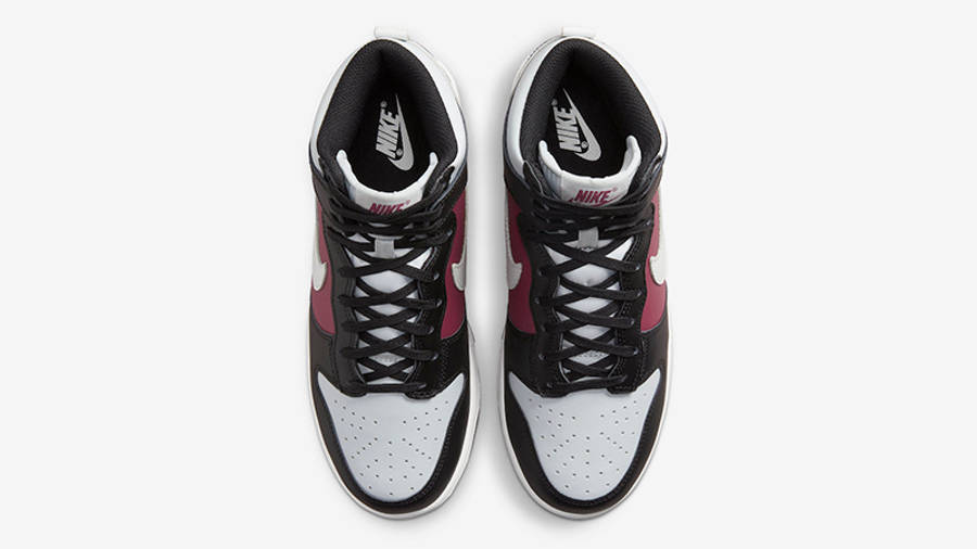 Nike Dunk High Black Maroon White | Where To Buy | DD1869-005 | The ...