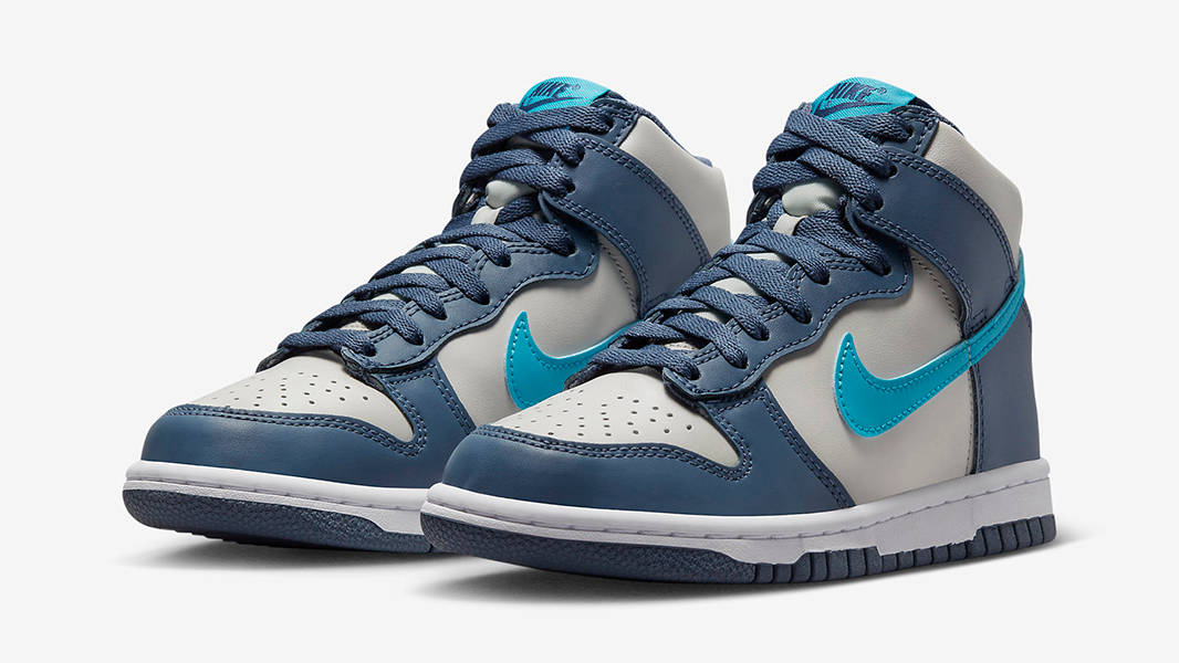 Nike Dunk High GS Grey Blue | Where To Buy | DB2179-006
