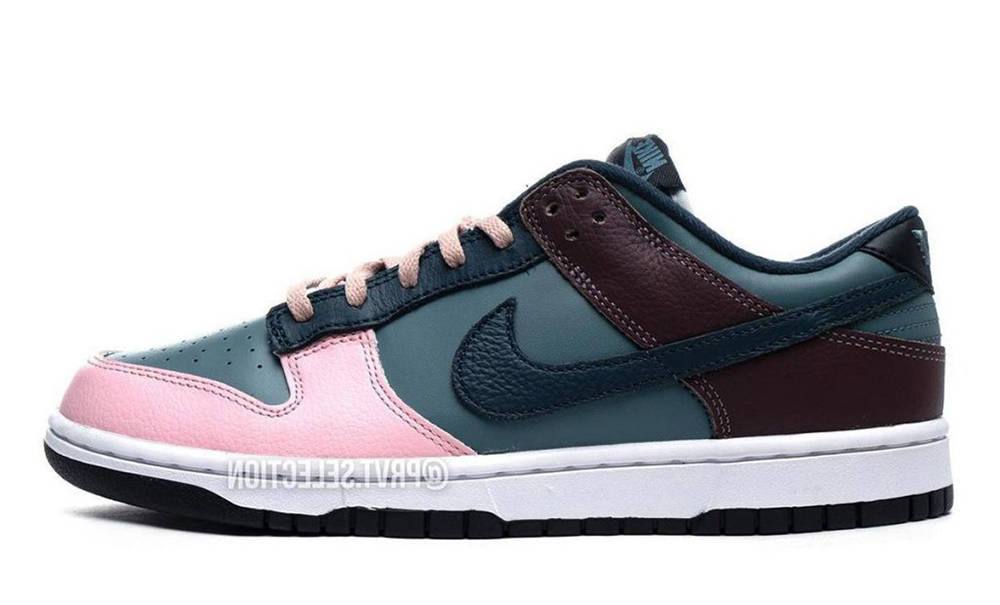 Nike Dunk Low Neapolitan Green Bubblegum Brown | Where To Buy
