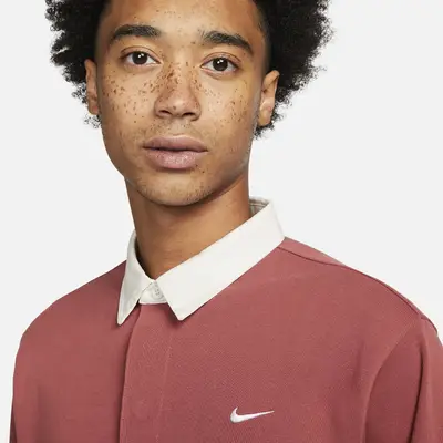 Nike Solo Swoosh Rugby Top | Where To Buy | DQ5221-691 | The Sole Supplier