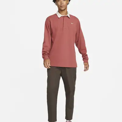 Nike Solo Swoosh Rugby Top | Where To Buy | DQ5221-691 | The Sole Supplier