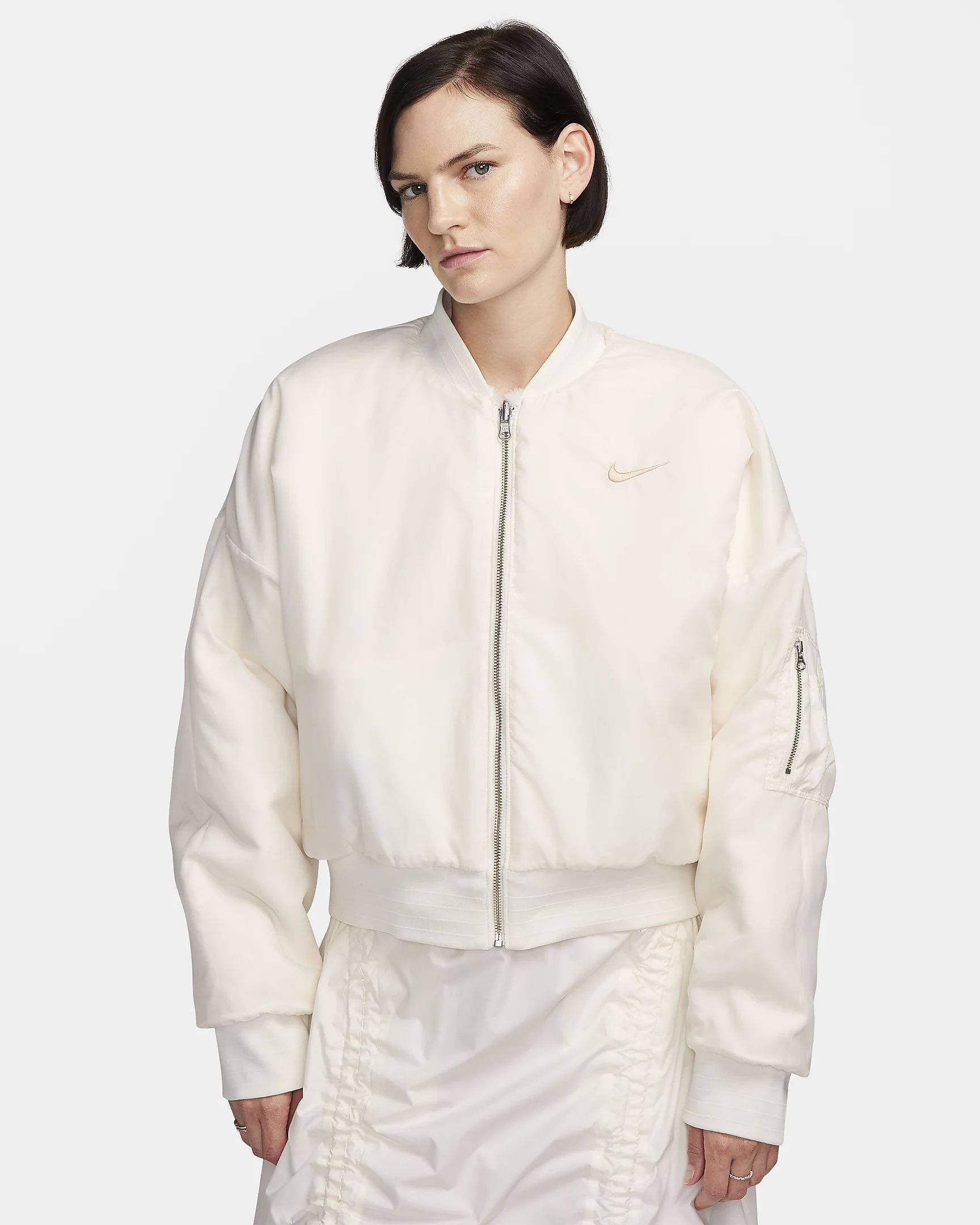 Nike Sportswear Reversible Faux Fur Bomber | Where To Buy | FB8692-133