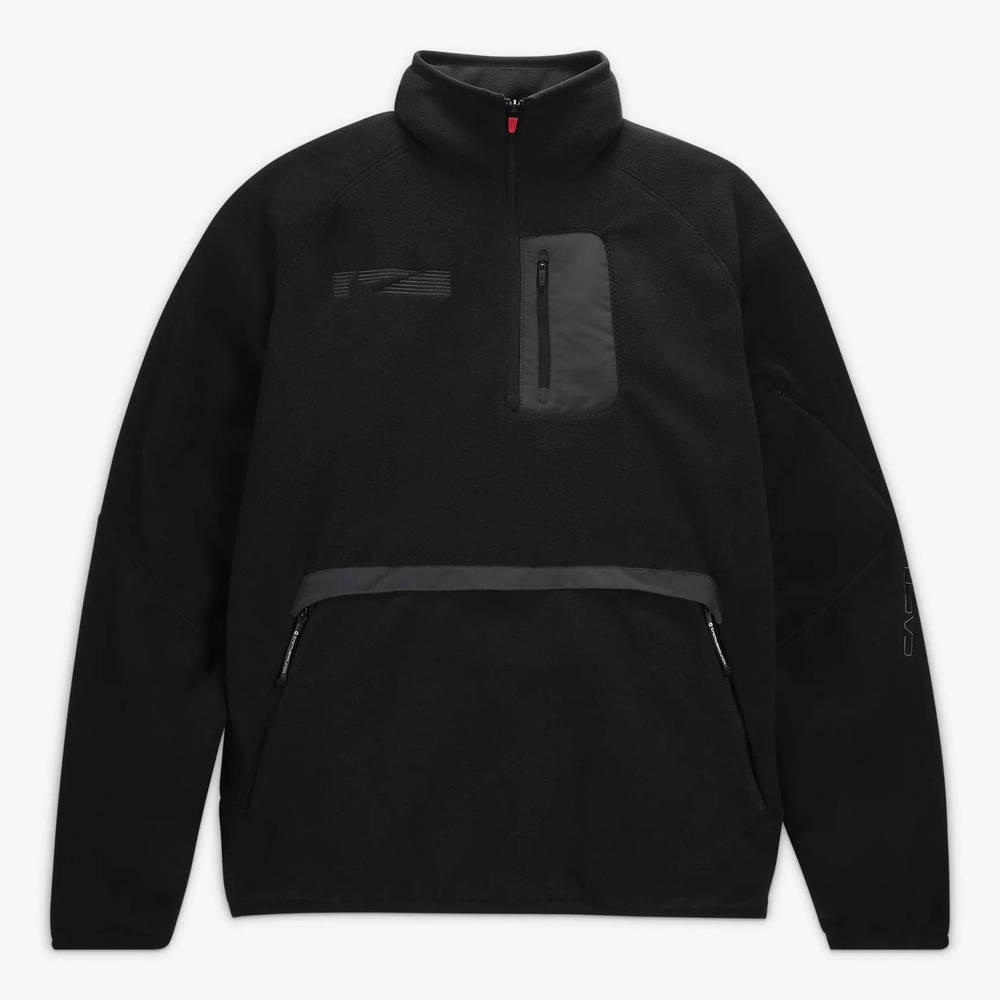 Nike x Travis Scott 1/4-Zip Top - Black | The Sole Supplier