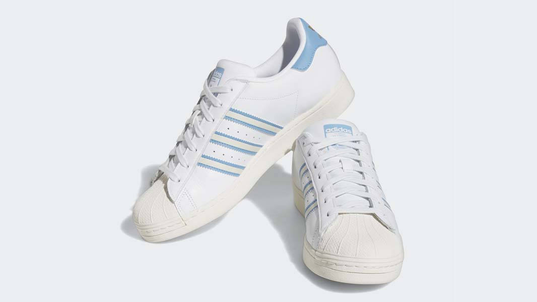 adidas Superstar White Light Blue | Where To Buy | GX9876
