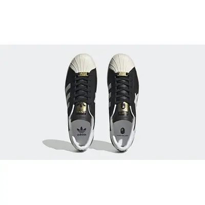 A BATHING APE x adidas Superstar Black White | Where To Buy | IF2385 ...