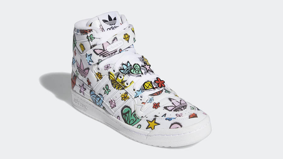 Jeremy Scott x adidas Forum 84 High Graffiti | Where To Buy | HQ1128 ...