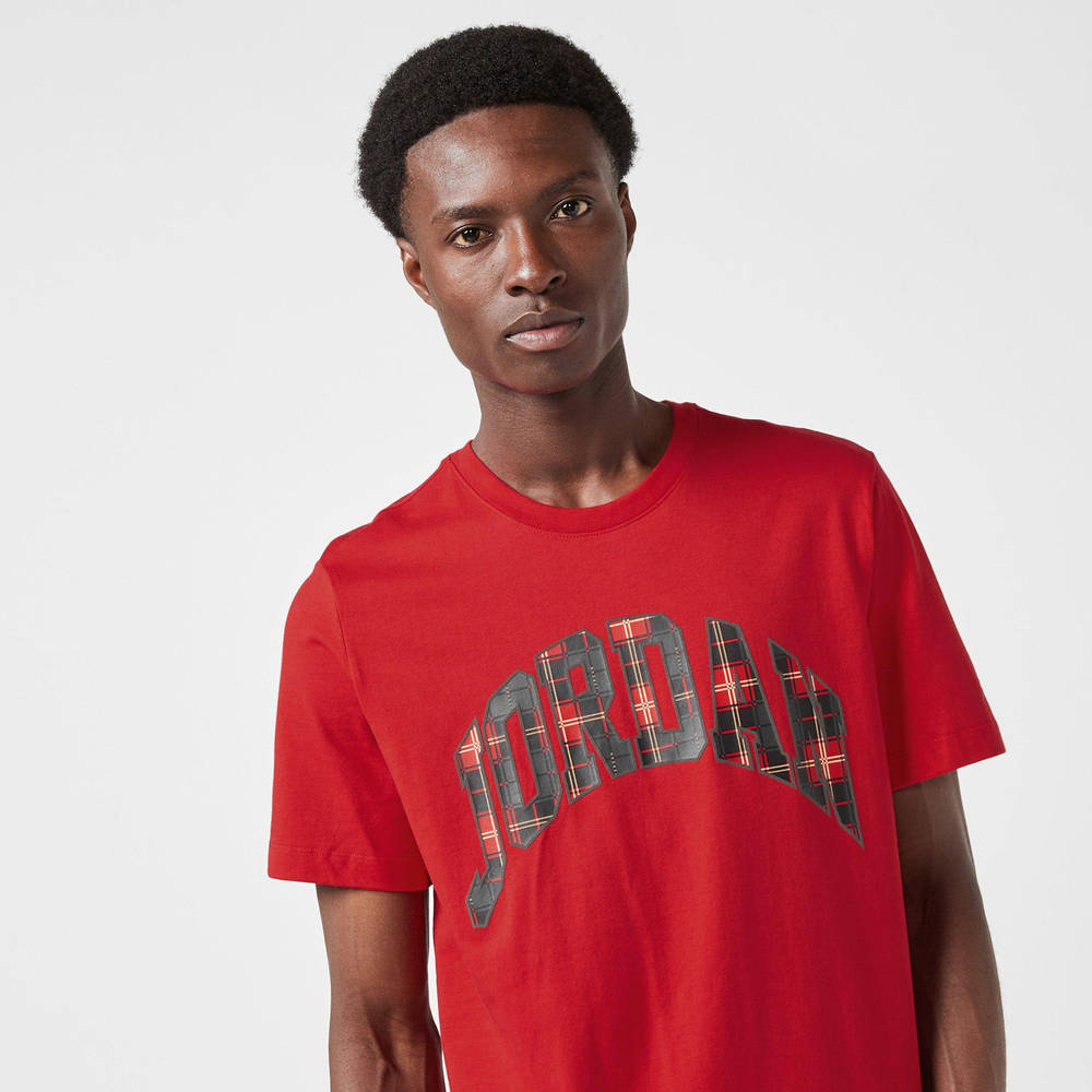 Jordan Brand Festive T-Shirt - Red | The Sole Supplier