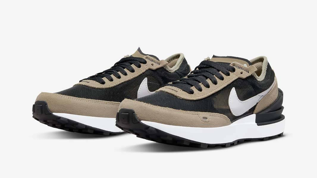 Nike Waffle One GS Black Khaki | Where To Buy | DC0481-007