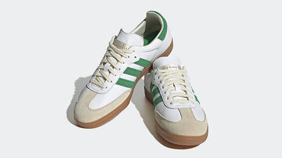 Sporty & Rich x adidas Samba OG White Green | Where To Buy | HQ6075 ...