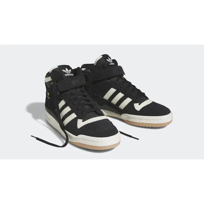 adidas Forum Mid Black Cream Gum | Where To Buy | FZ6252 | The Sole ...