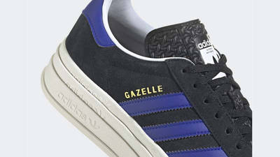 adidas Gazelle Bold Black Lucid Blue | Where To Buy | HQ4408 | The Sole ...