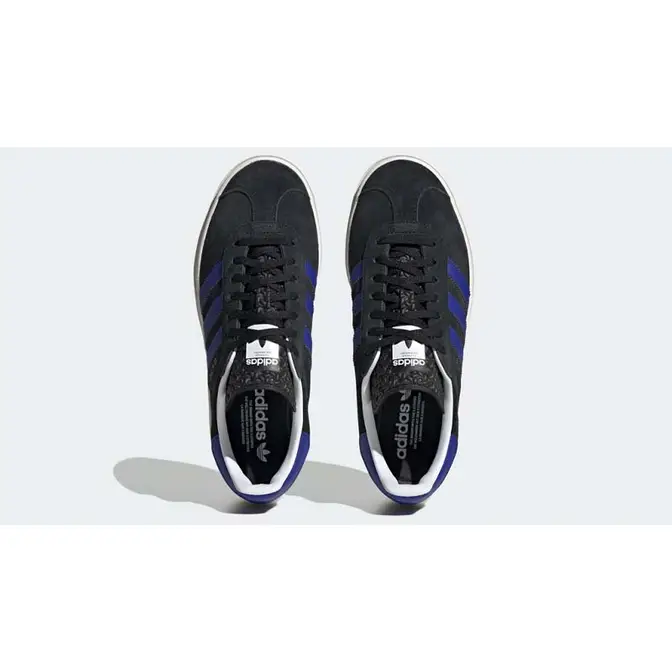 adidas Gazelle Bold Black Lucid Blue | Where To Buy | HQ4408 | The Sole ...