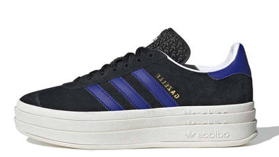 adidas Gazelle Bold Black Lucid Blue | Where To Buy | HQ4408 | The Sole ...