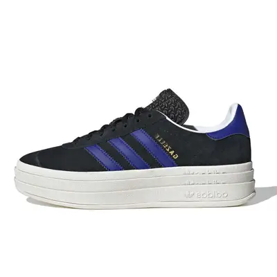 adidas Gazelle Bold Black Lucid Blue | Where To Buy | HQ4408 | The Sole ...