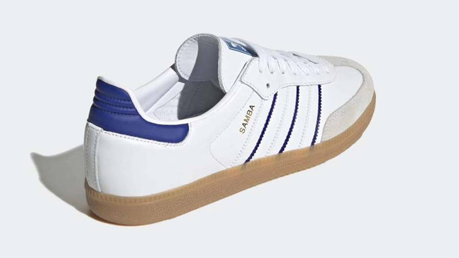 adidas Samba White Lucid Blue | Where To Buy | IG2339 | The Sole Supplier