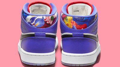 Air Jordan 1 Mid Flower Garden White Royal | Where To Buy | undefined ...