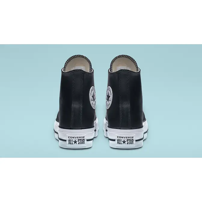 Converse Chuck Taylor Lift Platform Leather High Black | Where To Buy ...
