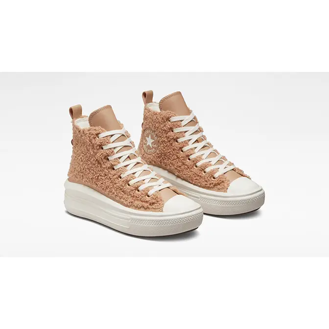 Converse Chuck Taylor Move Platform High Sherpa Tan | Where To Buy ...