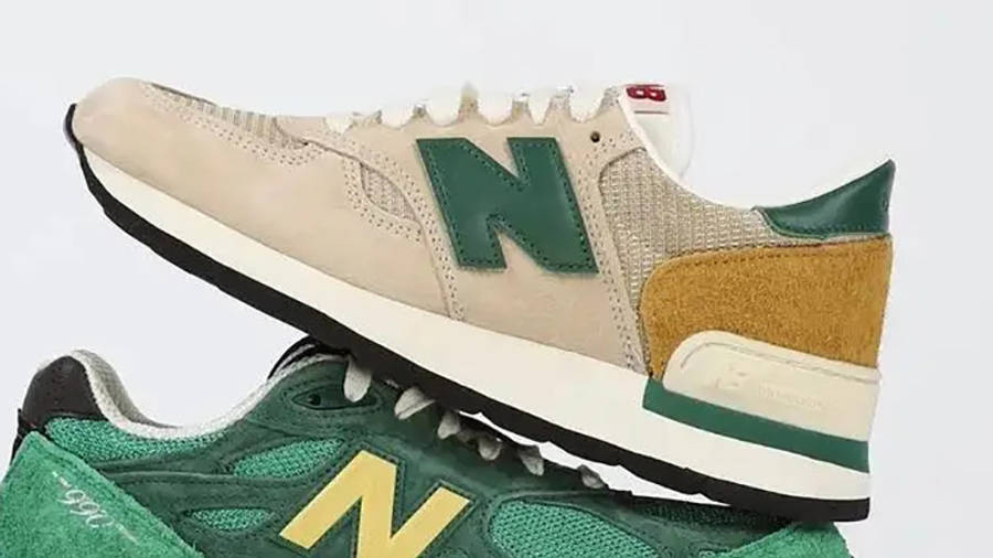 New Balance 990 Made in USA Beige Green | Where To Buy | M990TG1 | The ...