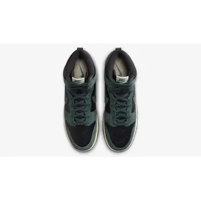 Nike Dunk High Black Green Suede | Where To Buy | DQ7679-002 | The Sole ...