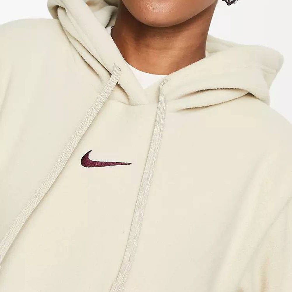 Nike Mini Swoosh Fleece Hoodie - Rattan | The Sole Supplier