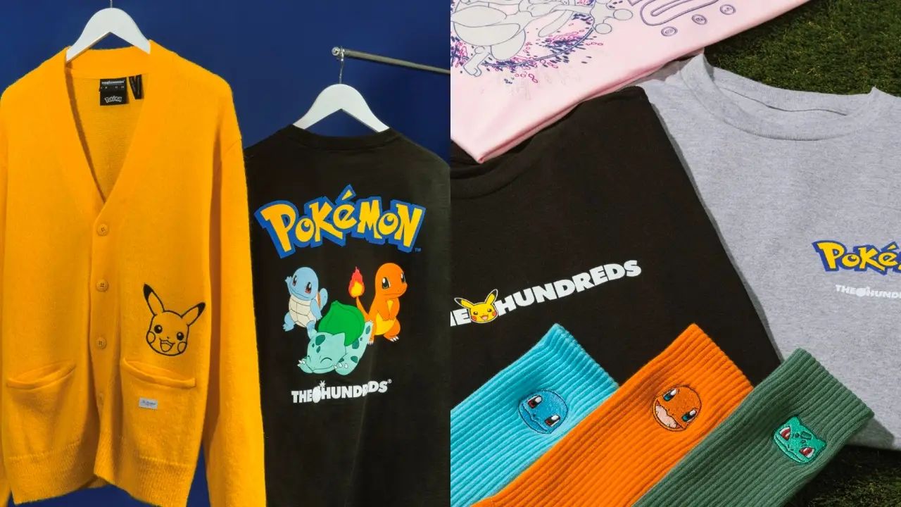 Be the Very Best Like No One Ever Was With This Pokémon x The Hundreds ...