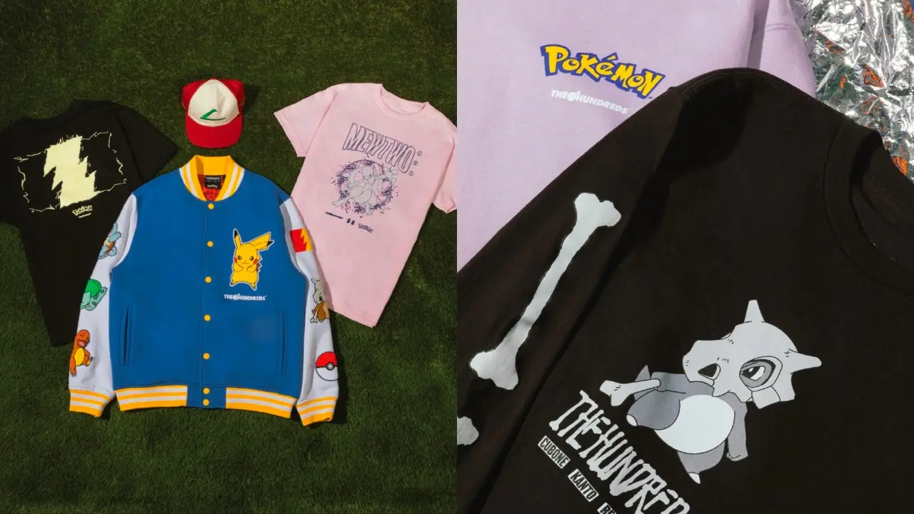 Be the Very Best Like No One Ever Was With This Pokémon x The Hundreds ...