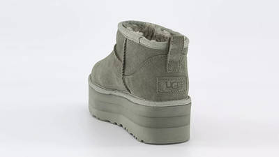 UGG Classic Ultra Mini Platform Boots Moss Green | Where To Buy ...