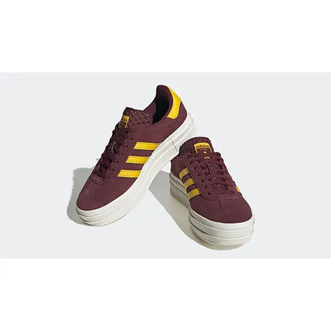 adidas Gazelle Bold Shadow Red Gold | Where To Buy | IF5195 | The Sole ...