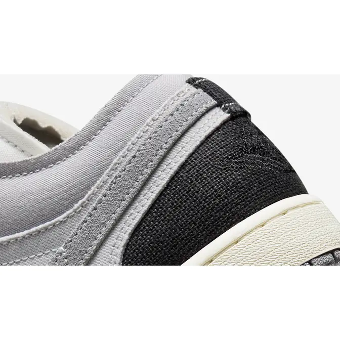 Air Jordan 1 Low Craft Inside Out Grey Black | Where To Buy | DZ4135 ...