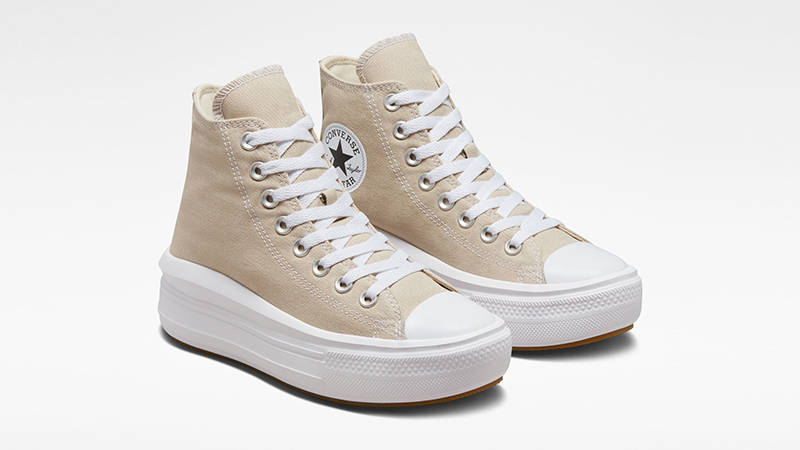 Converse Chuck Taylor Move Platform High Beach Stone | Where To Buy ...