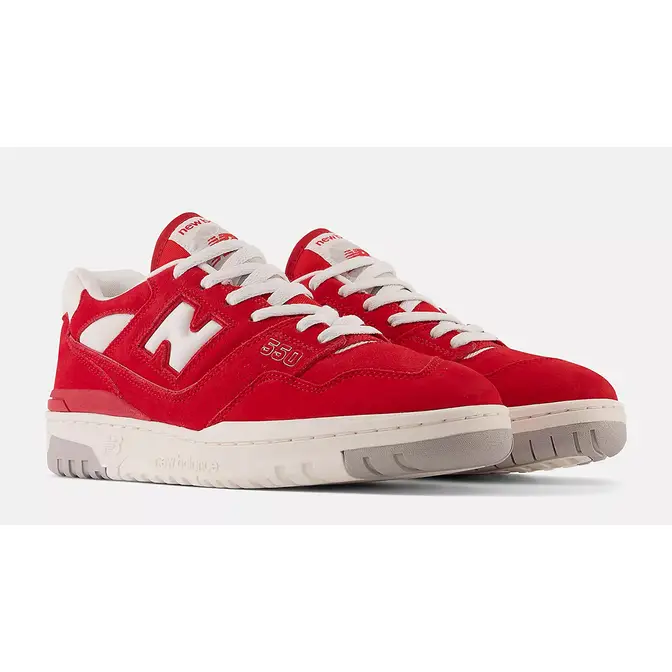 New Balance 550 Team Red White | Where To Buy | BB550VND | The Sole ...