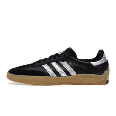Palace x adidas Samba PUIG Black Silver Metallic | HQ6099 | The Sole ...