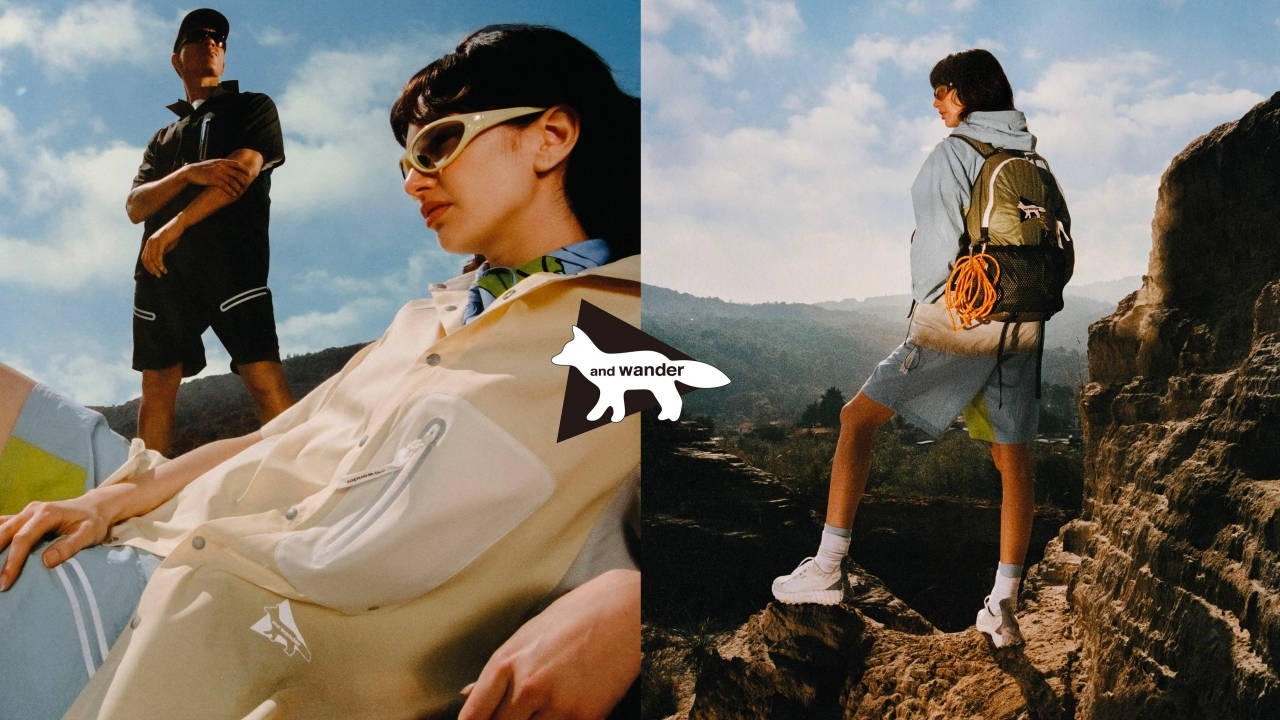 Maison Kitsuné x and wander Collaborate for "Destination: Earth"