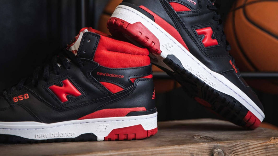 Take It Back to the '80s With the New Balance 650R "Black/Red" | The ...