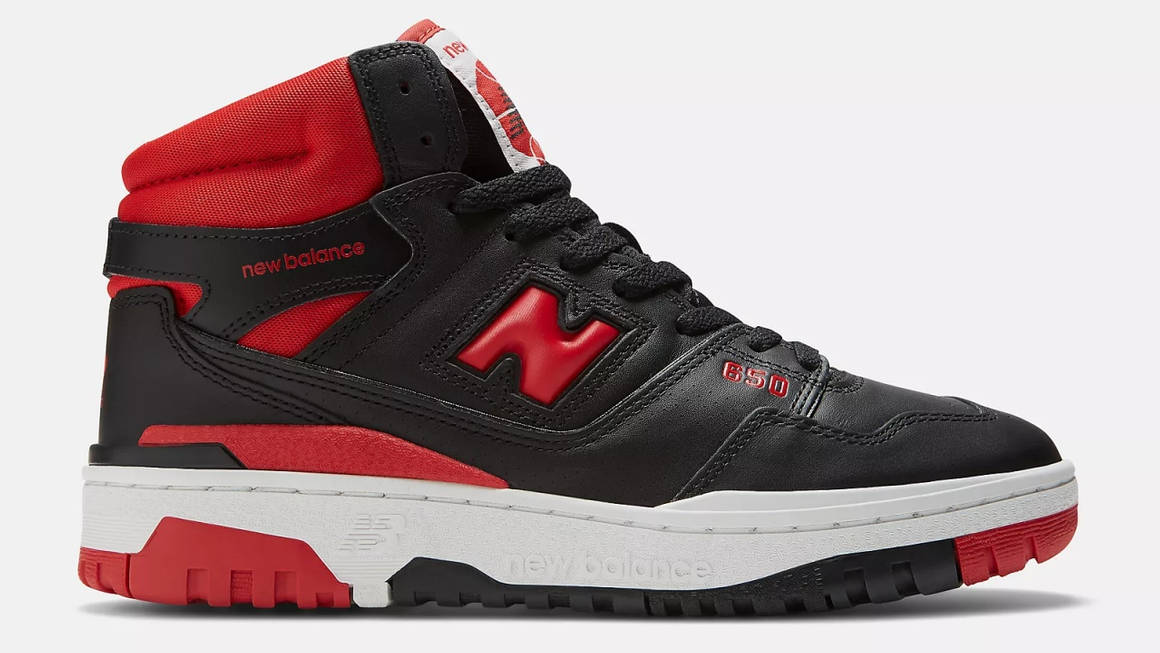 Take It Back to the '80s With the New Balance 650R "Black/Red" | The ...
