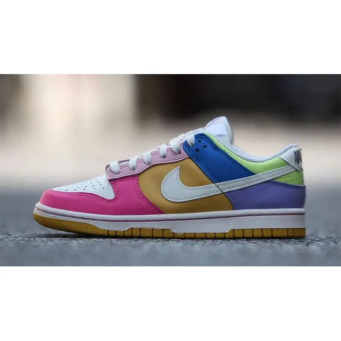 Nike Dunk Low Multi-Colour Font | Where To Buy | The Sole Supplier