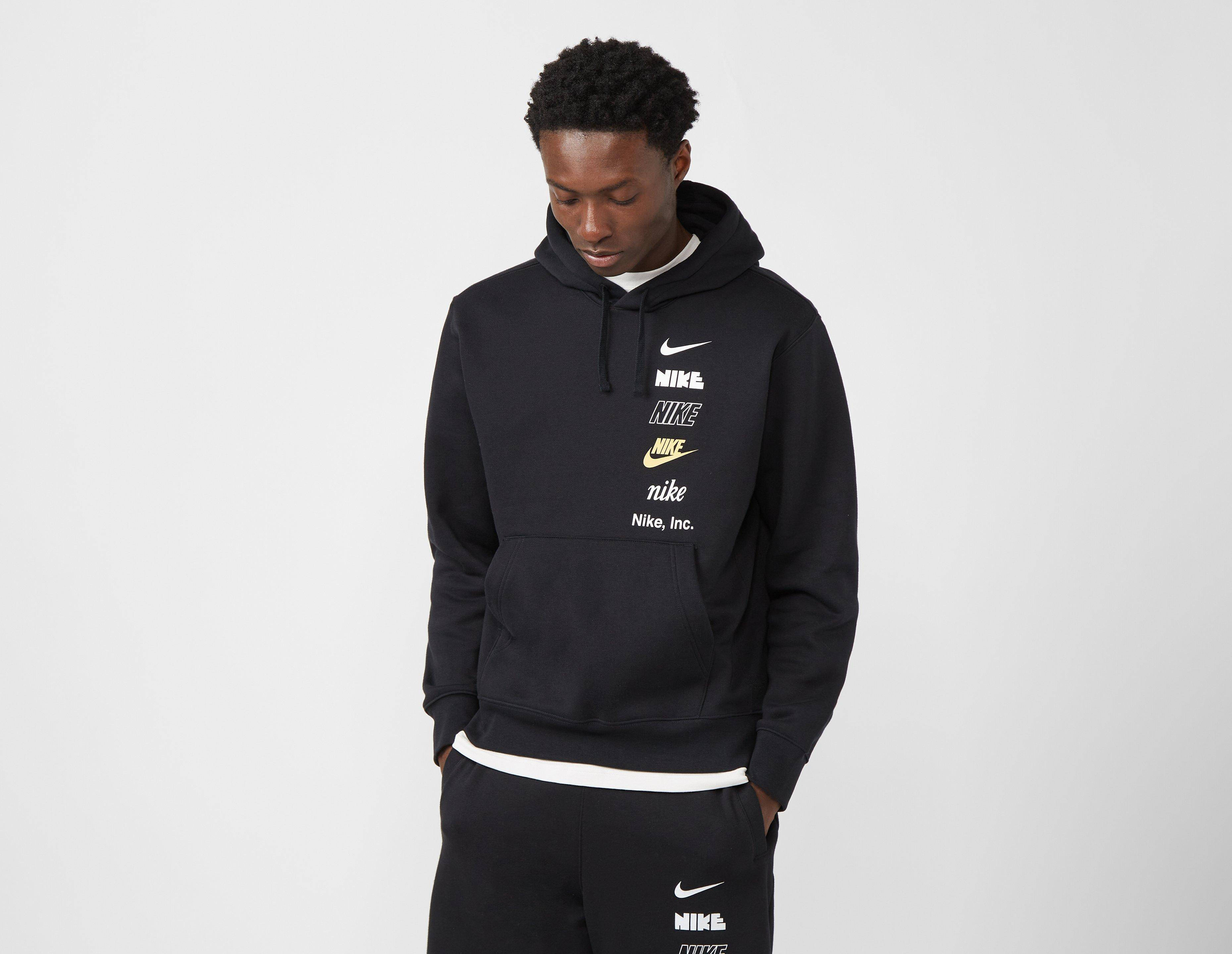 Nike Stack Logo Club Fleece Pullover Hoodie | Where To Buy | DX0783-010