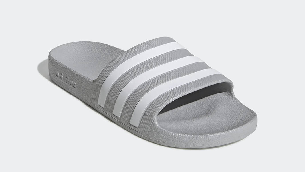 adidas Adilette Aqua Slides Grey | Where To Buy | EG4160
