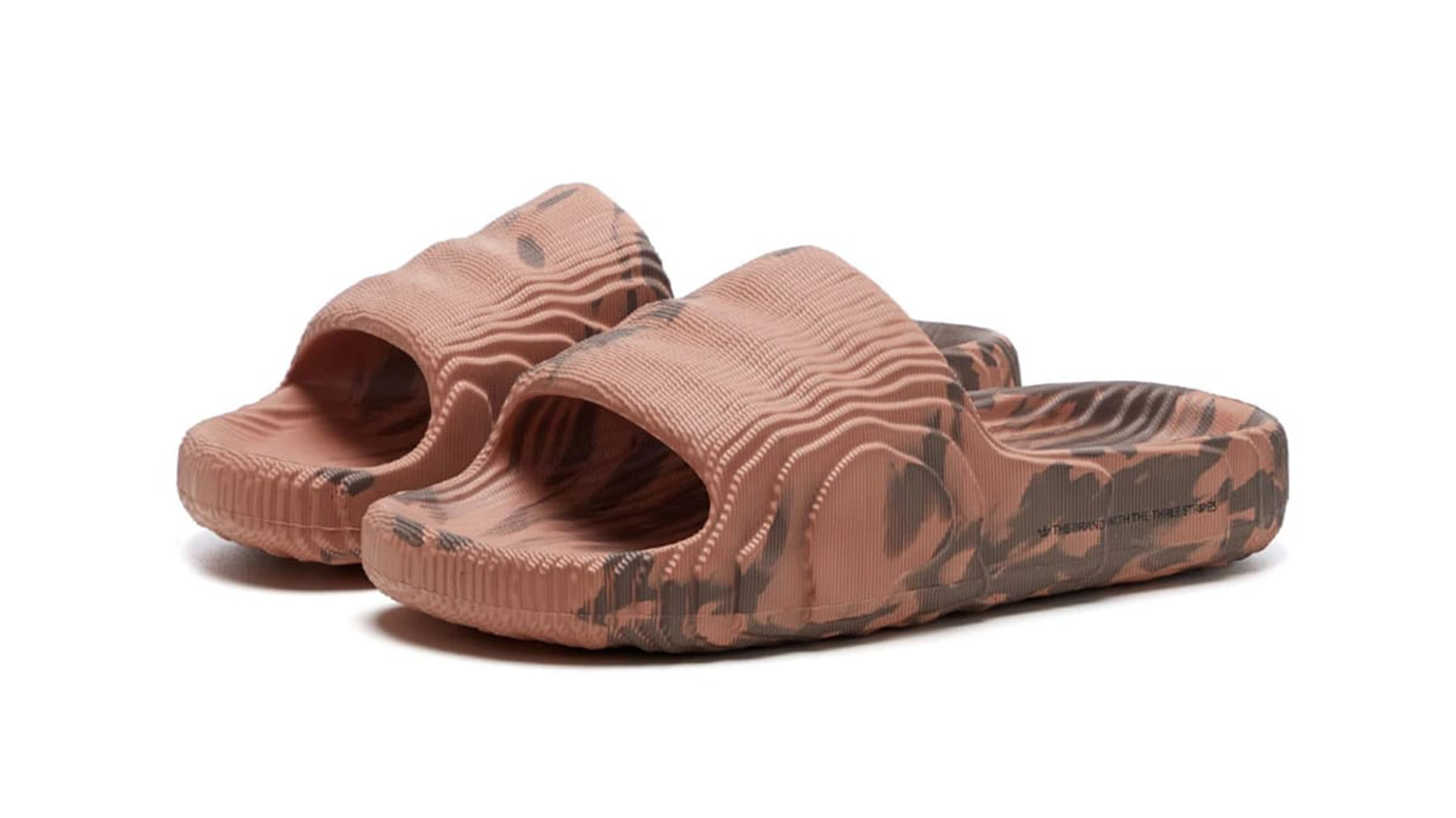 The adidas Adilette Slide Appears In a Familiar "Clay Strata" Make-Up