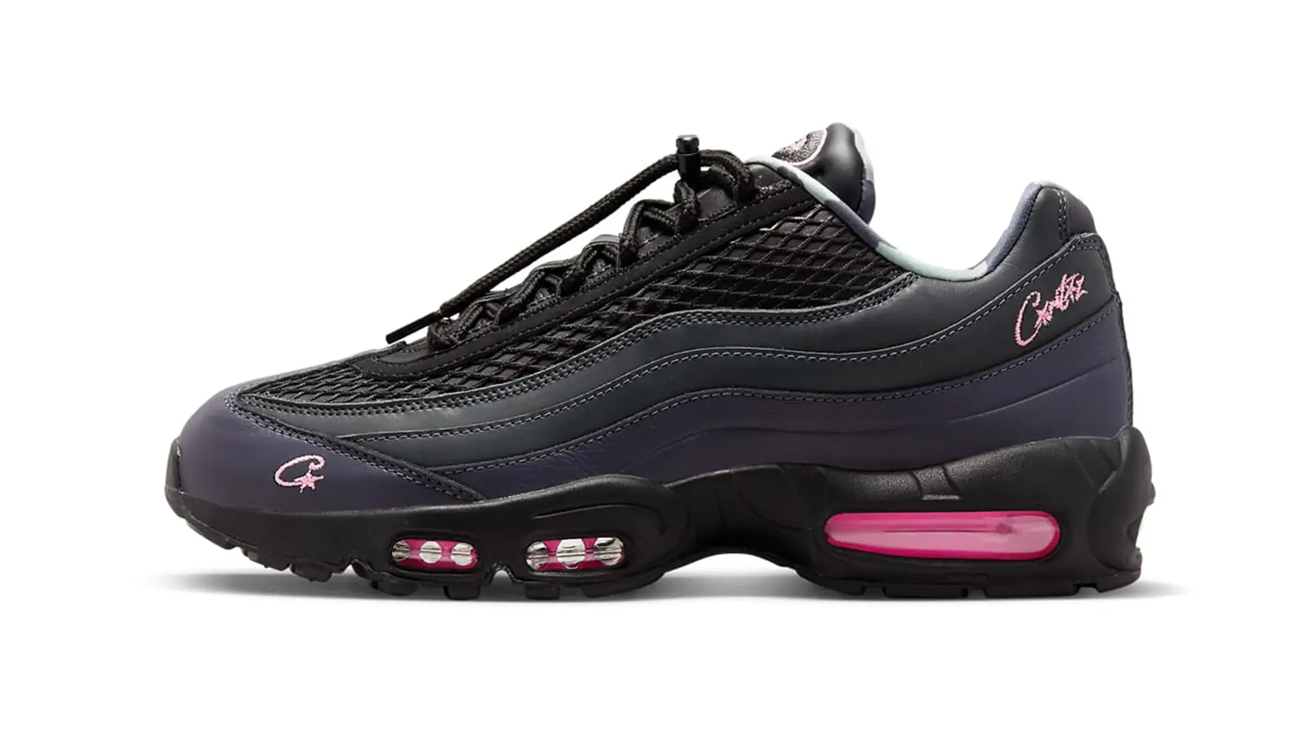 The Corteiz x Nike Air Max 95 "Pink Beam" Lands in the US | The Sole ...