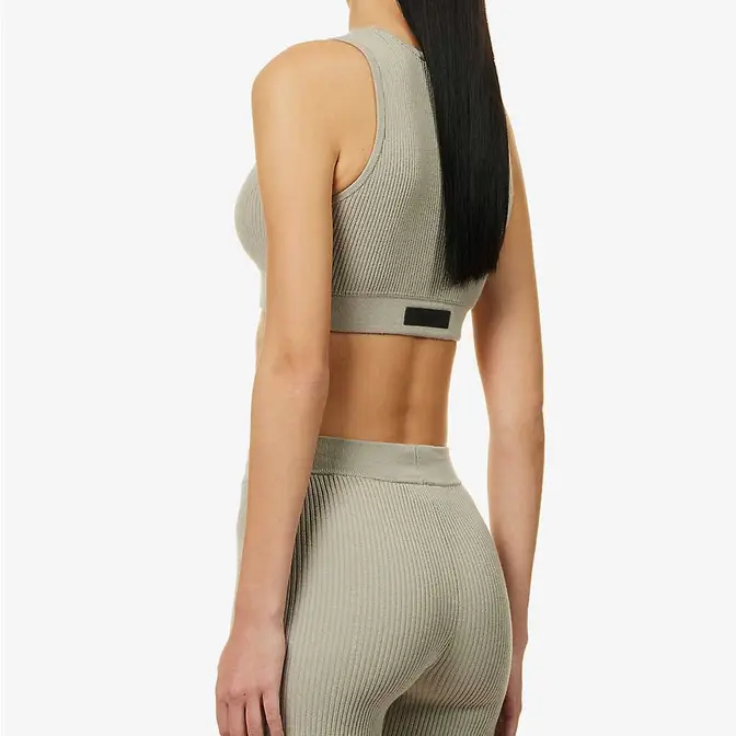 Fear of God ESSENTIALS Logo Patch Woven Tank Top | Where To Buy ...