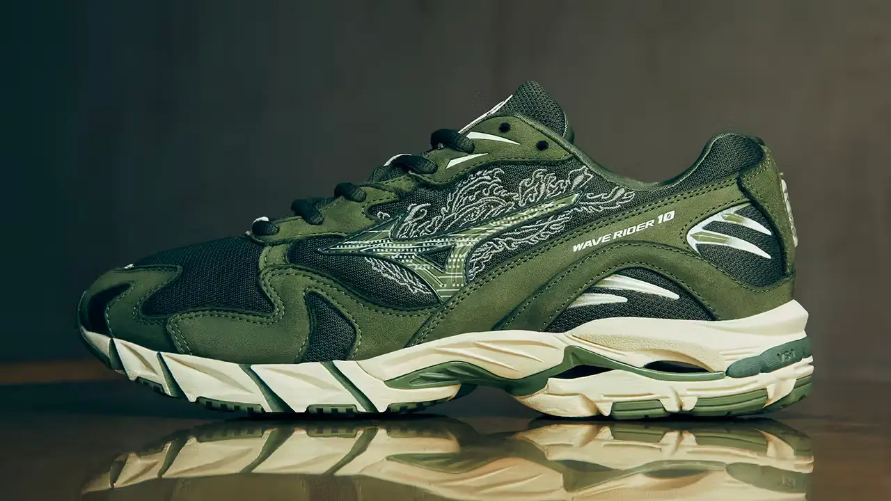 Maharishi and Mizuno Join Forces to Unveil a '97 Wave Rider 10 | The ...